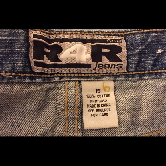 rave | Skirts | Fantastic Condition Mini Jean Skirt By R4r | Poshmark